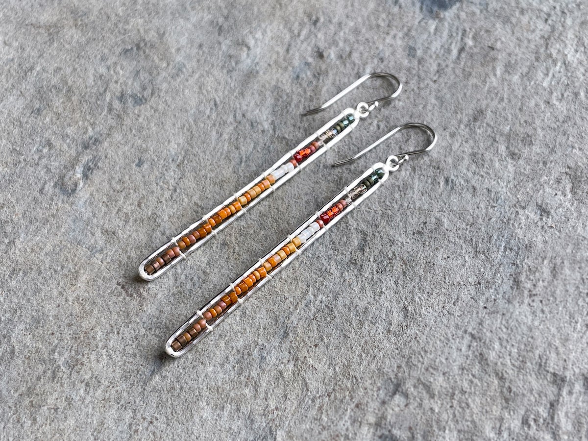 Gradient Earrings | Stray Goose Studio