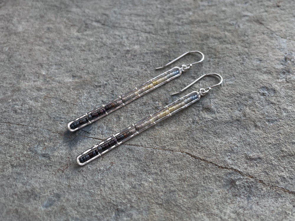 Gradient Earrings | Stray Goose Studio